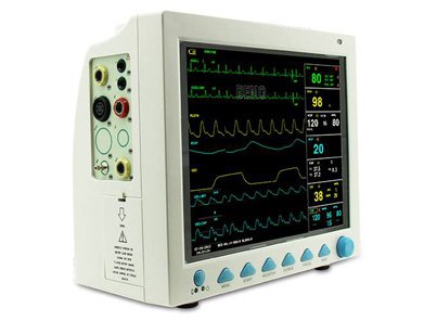 MD9000VET Veterinary 12.1 Inch Color TFT Patient Monitor, 7 Channels ...